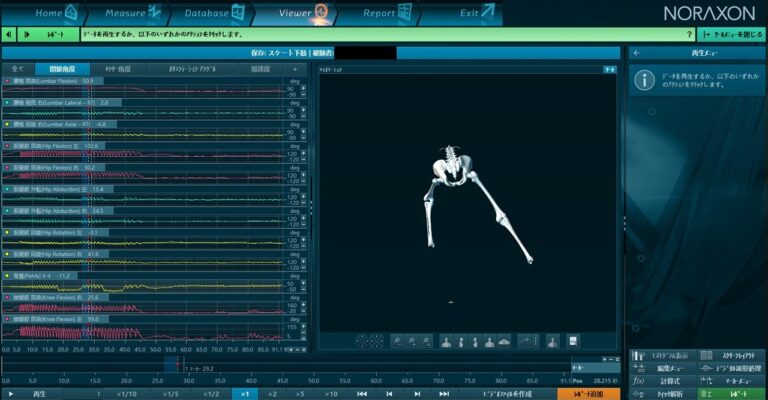 【myoMOTION(Ultium Motion)】三次元動作解析データの見方 | Topth_blog