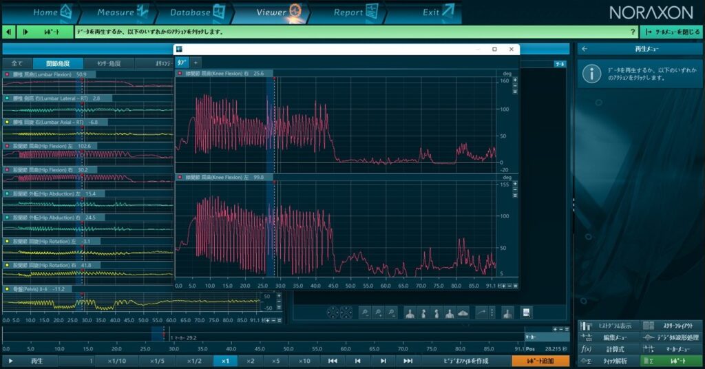 【myoMOTION(Ultium Motion)】三次元動作解析データの見方 | Topth_blog